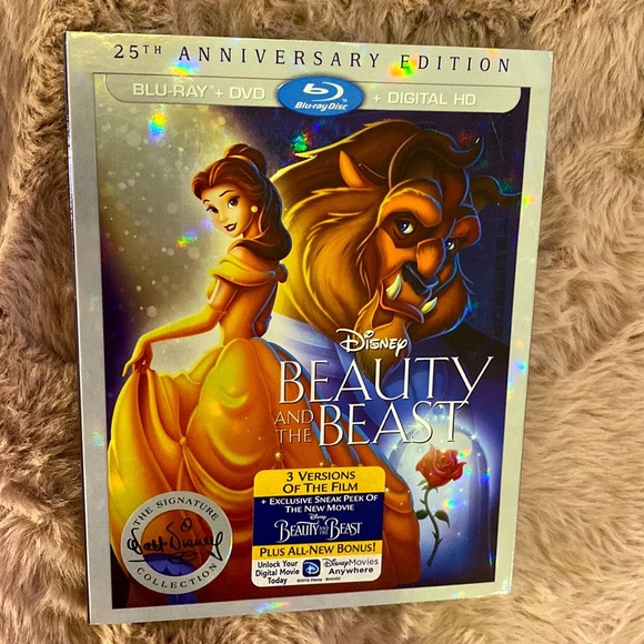 Disney | Media | Disney Bluray Dvd Movie Beauty And The Beast 25th ...